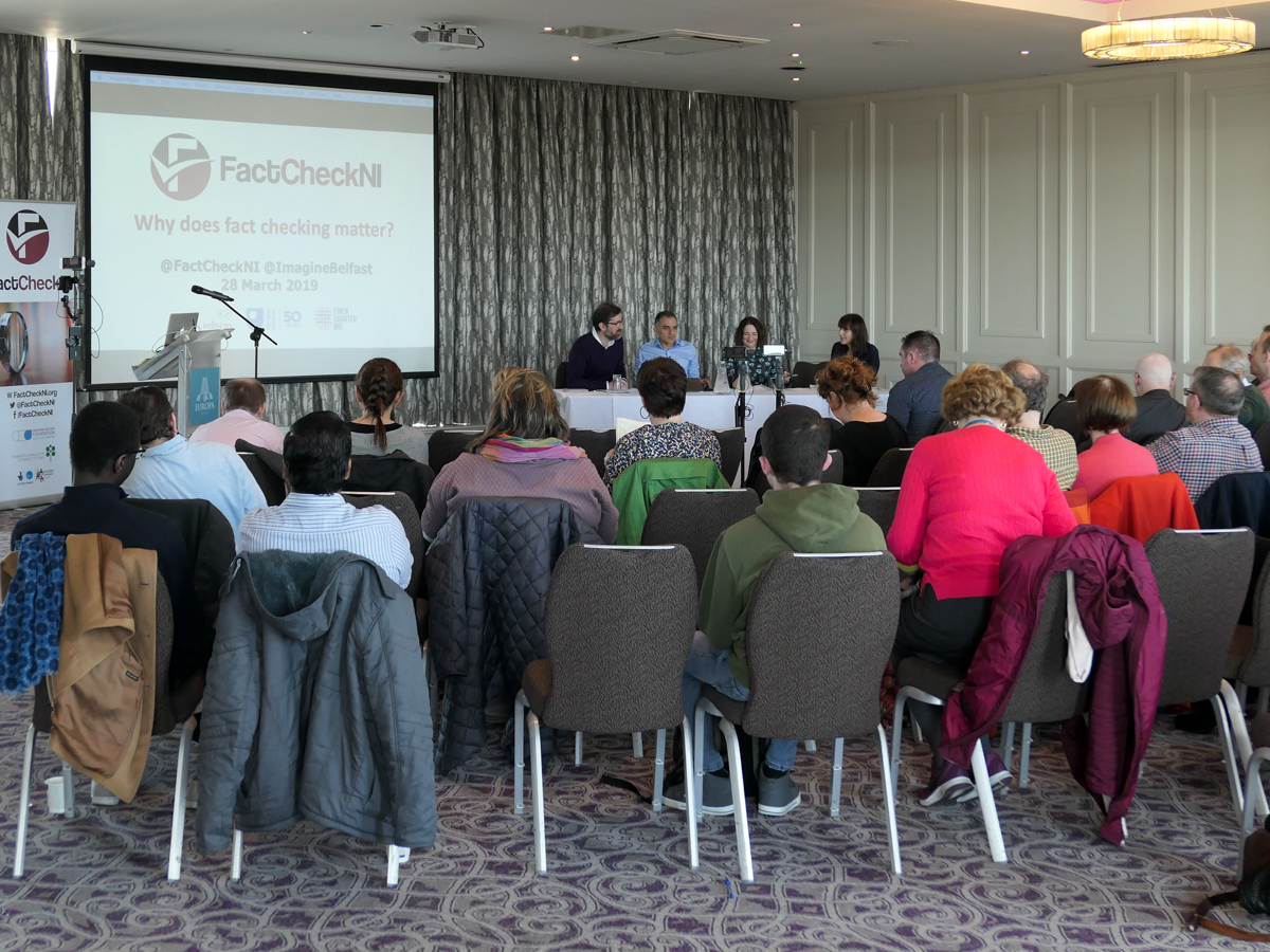 Why does fact checking matter? @ImagineBelfast - FactCheckNI